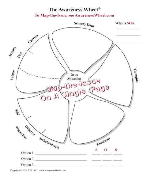 The Awareness Wheel – The Tool for Mapping Issues